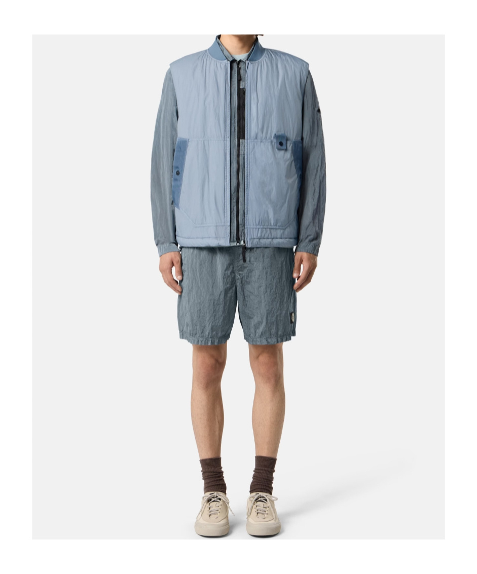STONE ISLAND Stone Island Wind-Resistant Padded Vest with Anti-Drop Technology